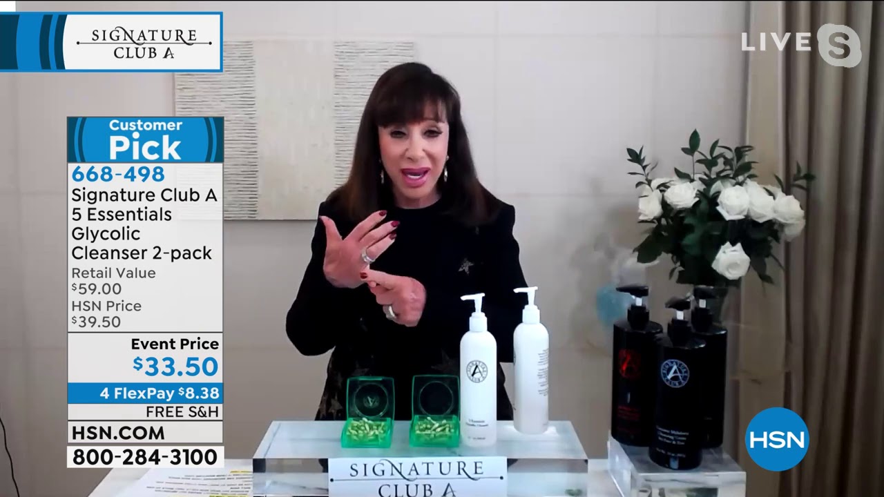 Signature Club A 5 Essentials Glycolic Cleanser 2pack - YouTube