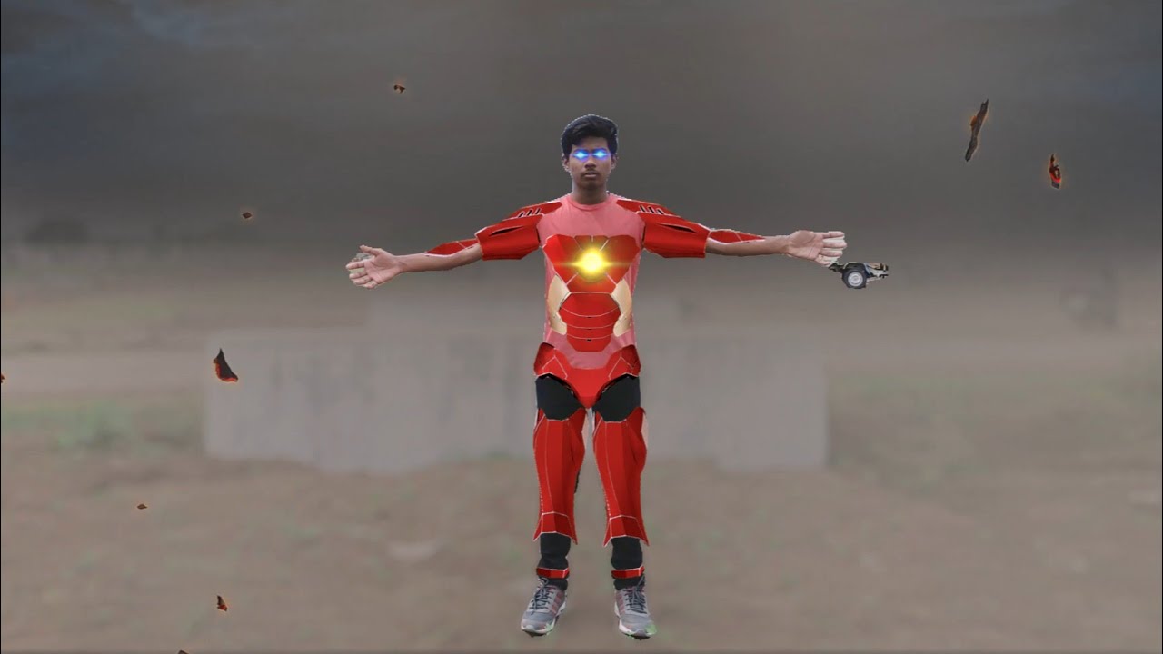 I Transformed Myself Into Iron Man Using VFX⚡ - YouTube