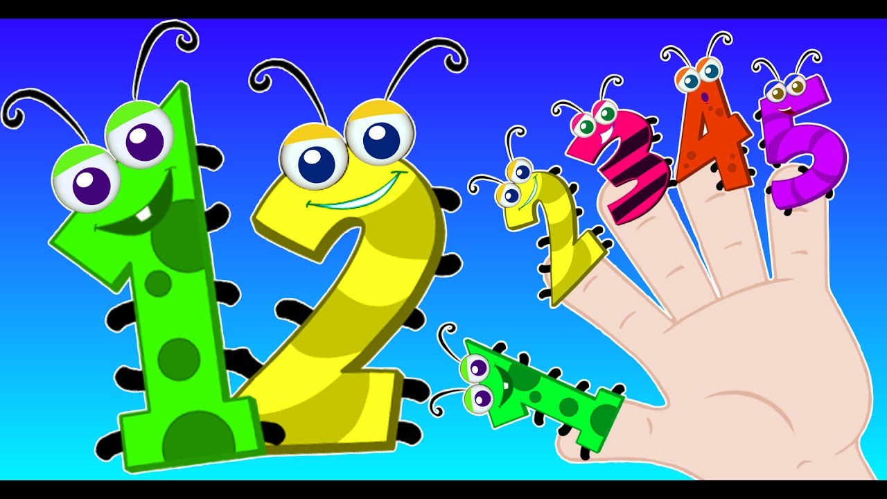 KBC | Numbers | finger family | nursery rhymes for kids - YouTube