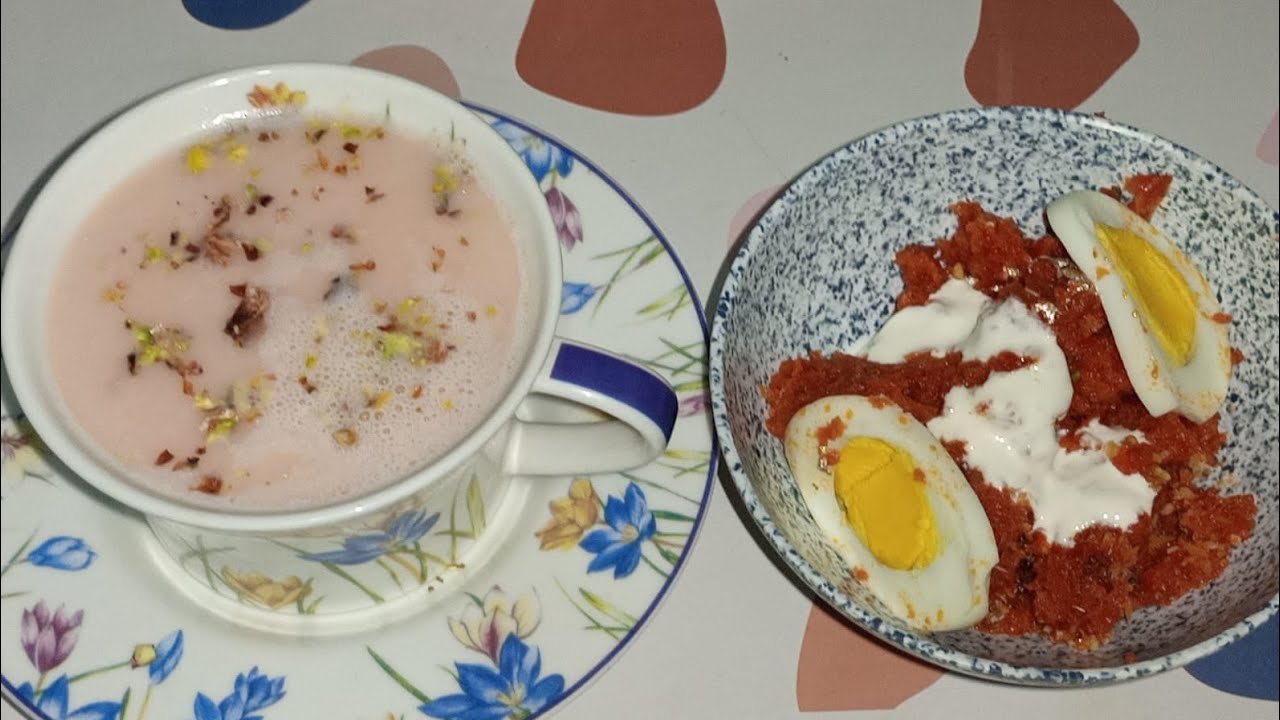 Kashmiri chai (Pink Tea) By Life Is Beautiful With Mani ️ - YouTube