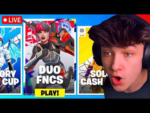 🔴LIVE! - DUO FNCS with NEW TEAMMATE! (Fortnite Tournament)