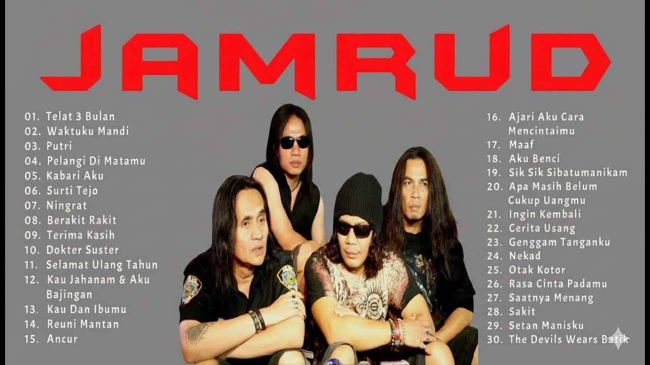 Full Album Jamrud Terbaik Best Of Jamrud Indonesia Rock - YouTube