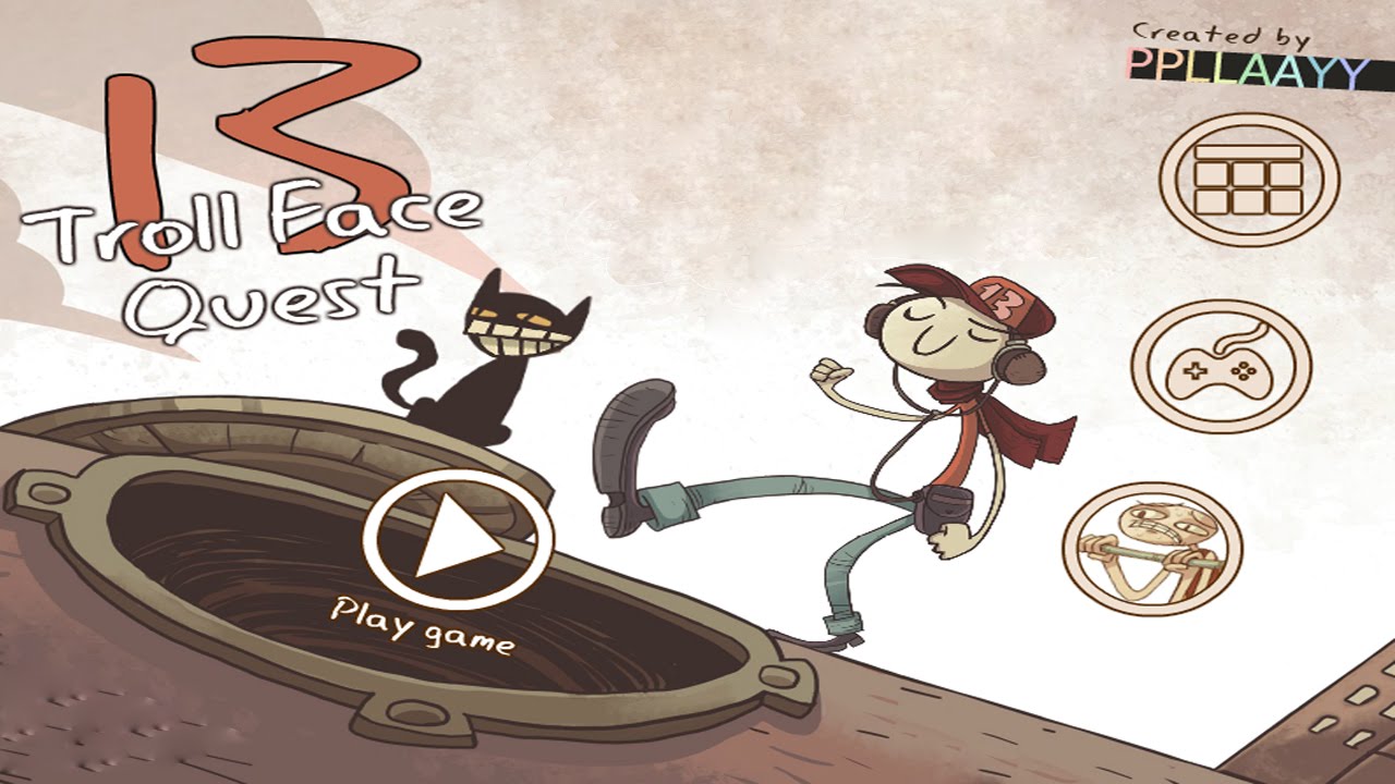 Trollface quest 13 - เกรียนมาเกรียนกลับไม่โกง zbing z. - YouTube