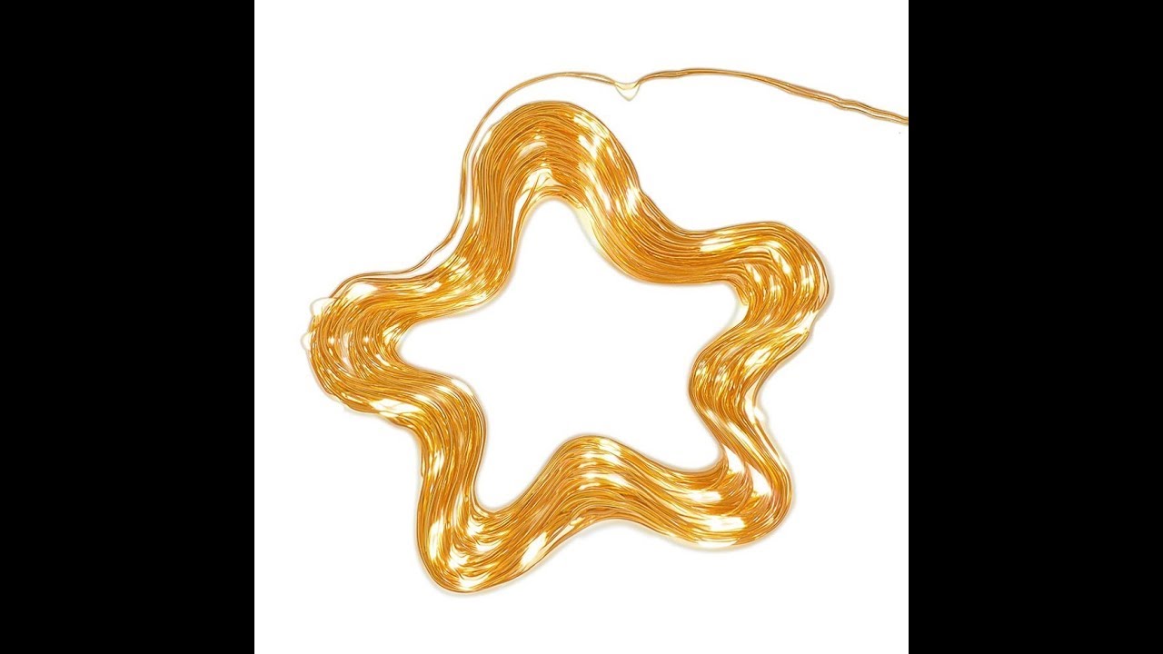 HOPDAY Tiergrade 33ft 100 LED String Copper Wire Lights - YouTube