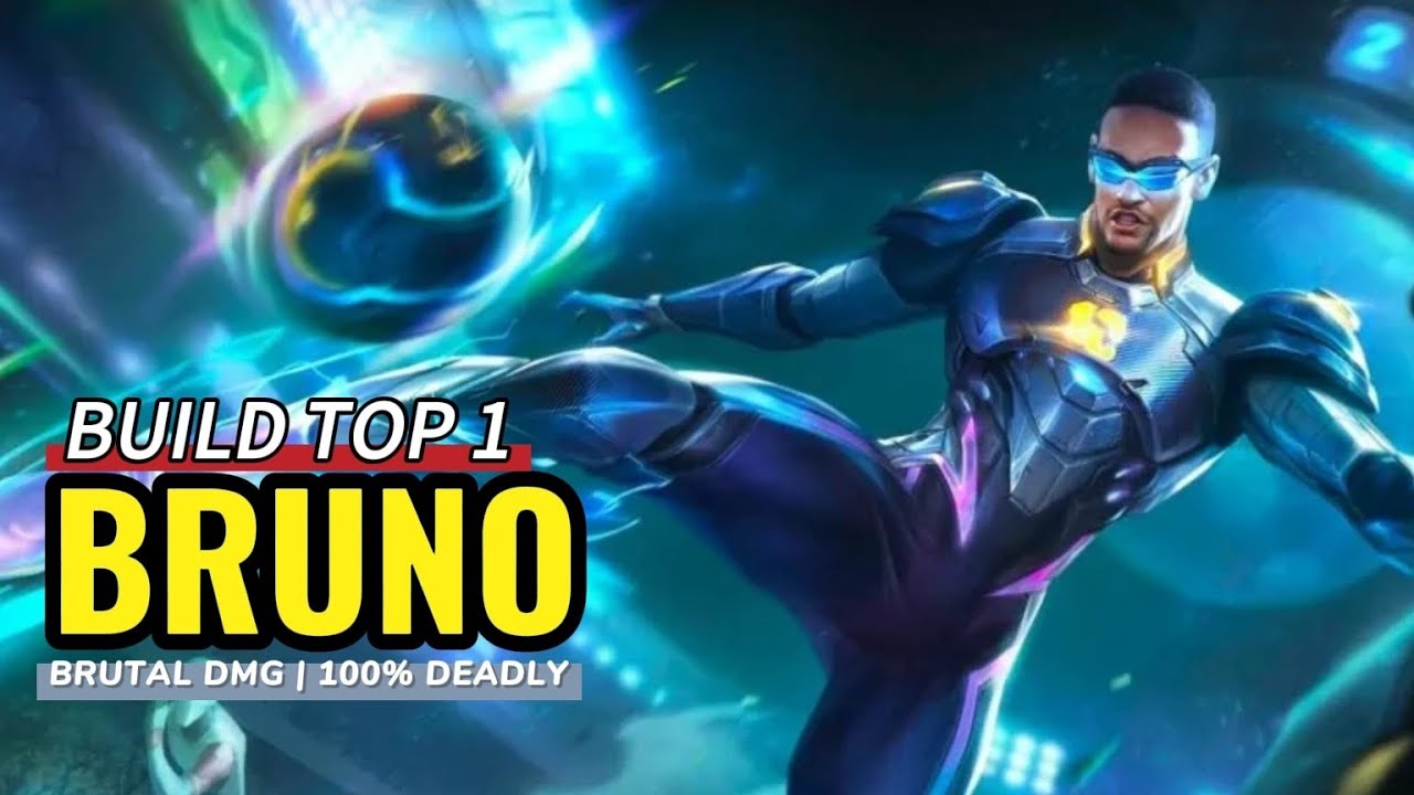 BRUNO BEST BUILD 2025 | BUILD TOP 1 GLOBAL BRUNO | GAMEPLAY | MLBB ...