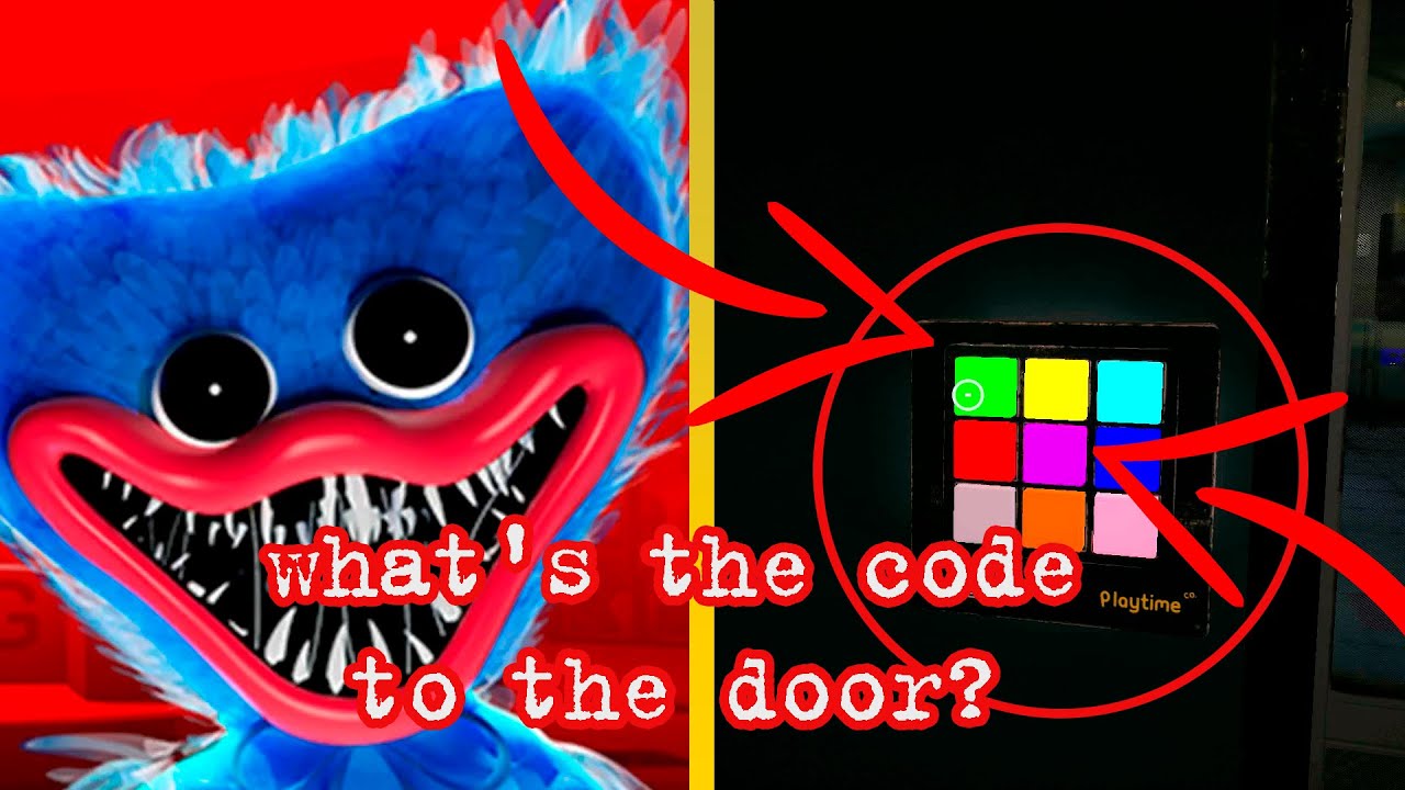 Showing the Code to the Guard Room - Poppy Playtime Chapter 1 - YouTube