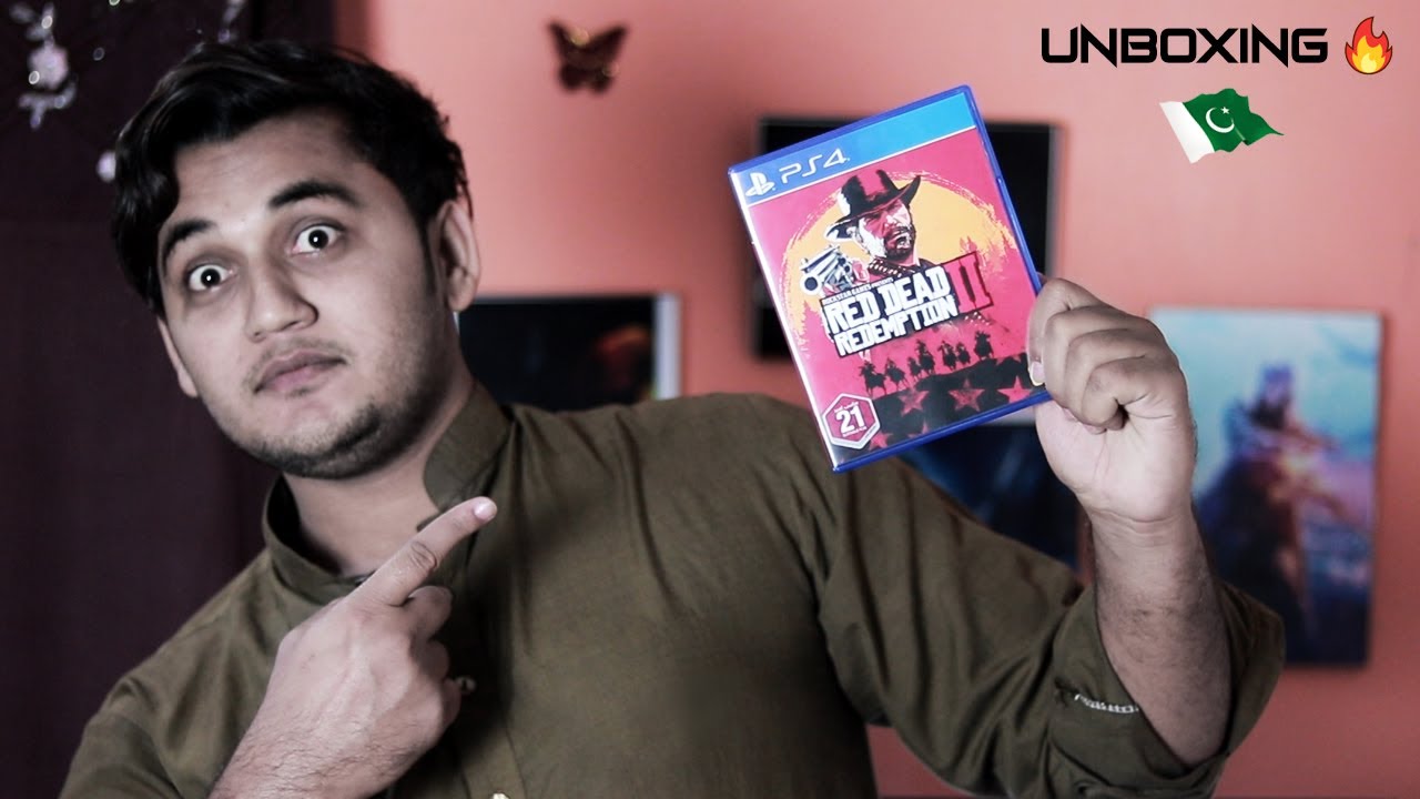 Red Dead Redemption 2 | Unboxing & Gameplay PS4 Pro | in Pakistan - YouTube