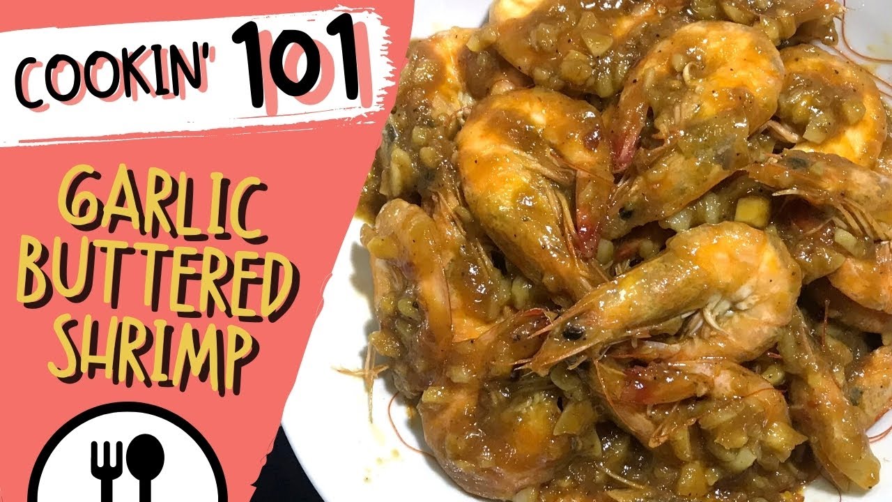 GARLIC BUTTERED SHRIMP Marinated in Sprite! - DELICIOUS SHRIMP RECIPE ...