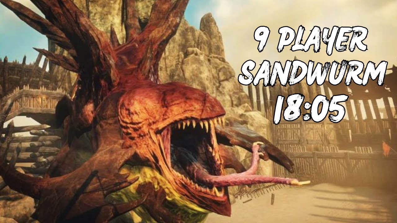 New World Aeternum - S7 - SandWurm - 9 Player Clear - 18:05 - Evade ...