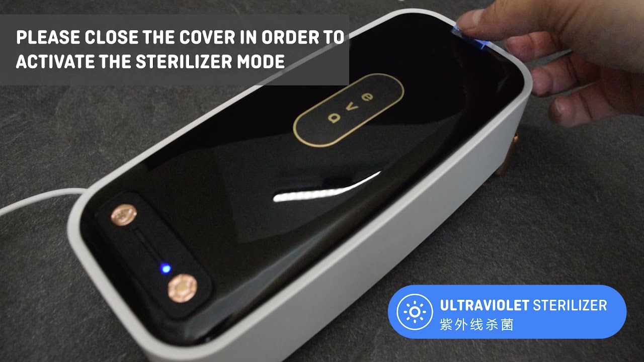 EVA ULTRA-VS 2-IN-1 UltraSonic Cleaning & UV-C Sterilizer TUTORIAL ...