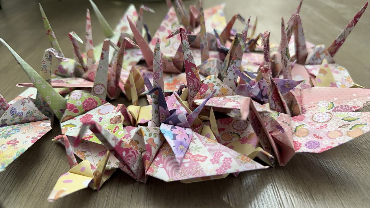 Miss Universe Origami Folding Relaxation - YouTube