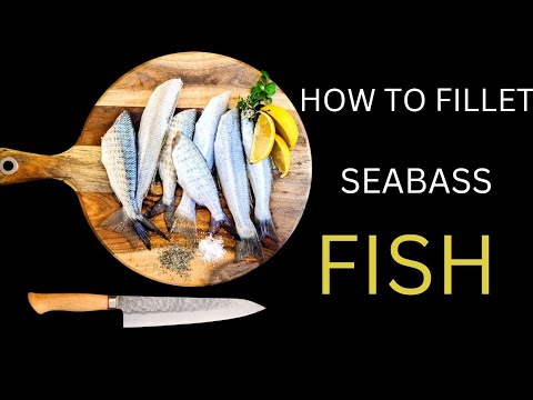 Seabass Fish Fillet | Amazing Fish Cutting Skills | Expert In Fish ...