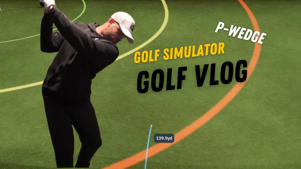 Golf Simulator | P-Wedge Practice - YouTube