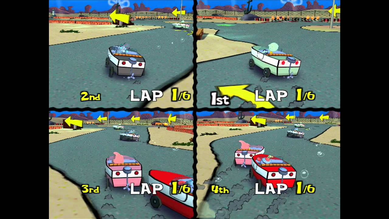 Let's Play Spongebob Squarepants Part 4 - Throwing Down - YouTube