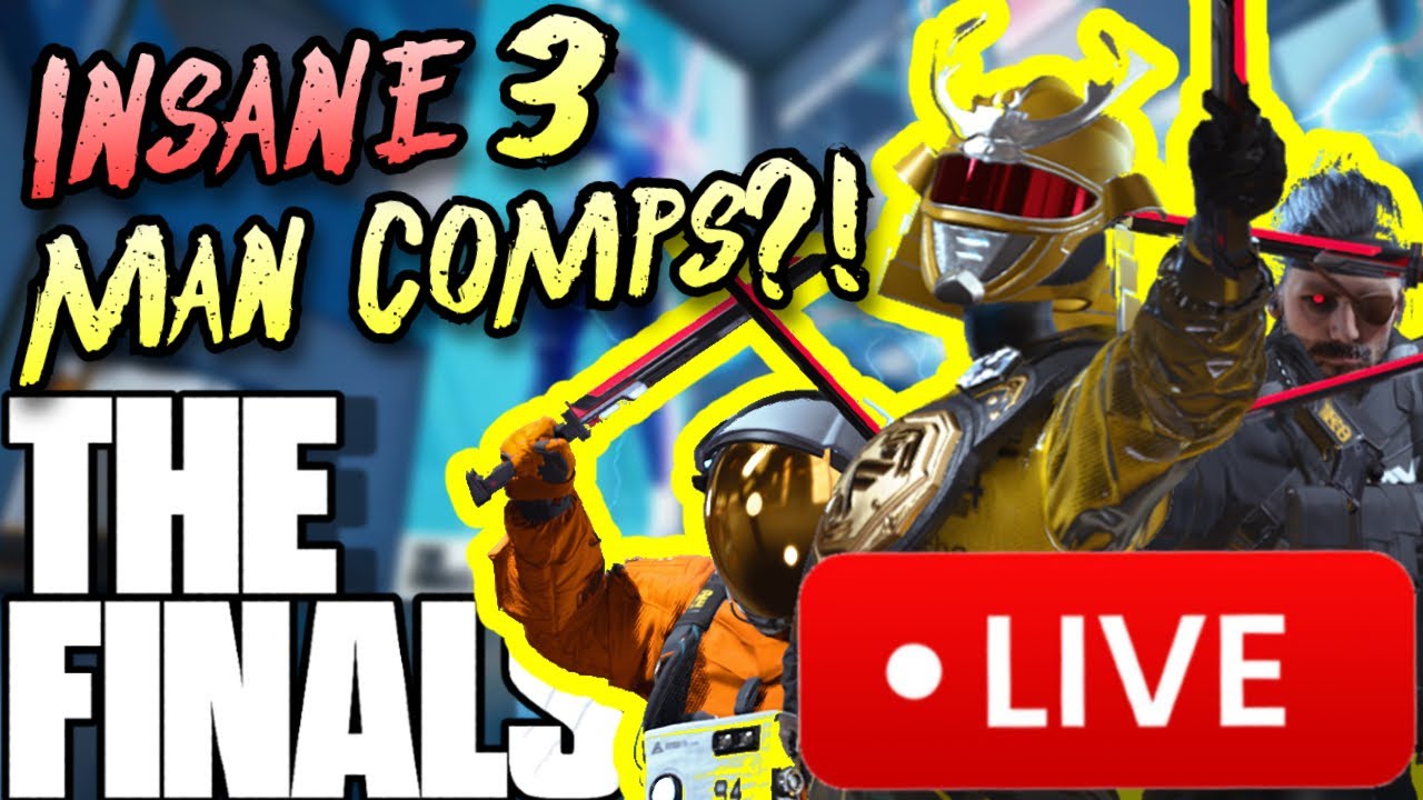 🔴 SUPER OFF META 3 MAN SQUADS!!! | The Finals Live - YouTube