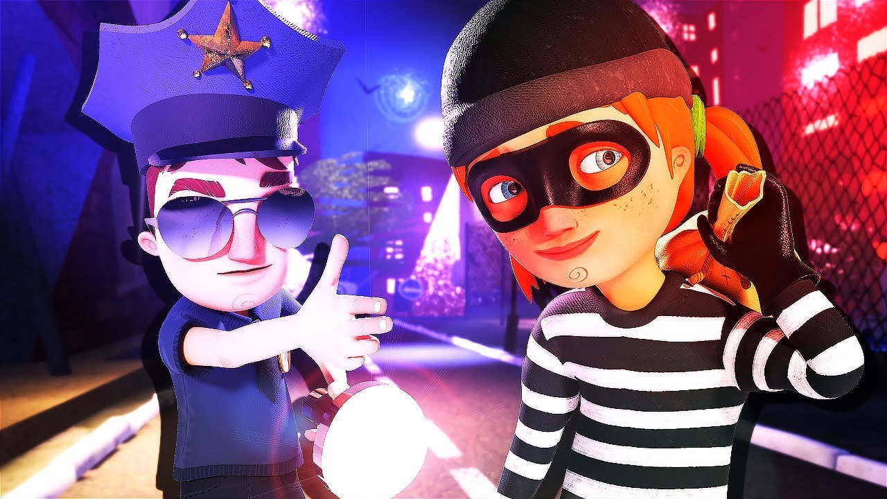 HELLO NEIGHBOR Polícia e Ladrão #2 - YouTube