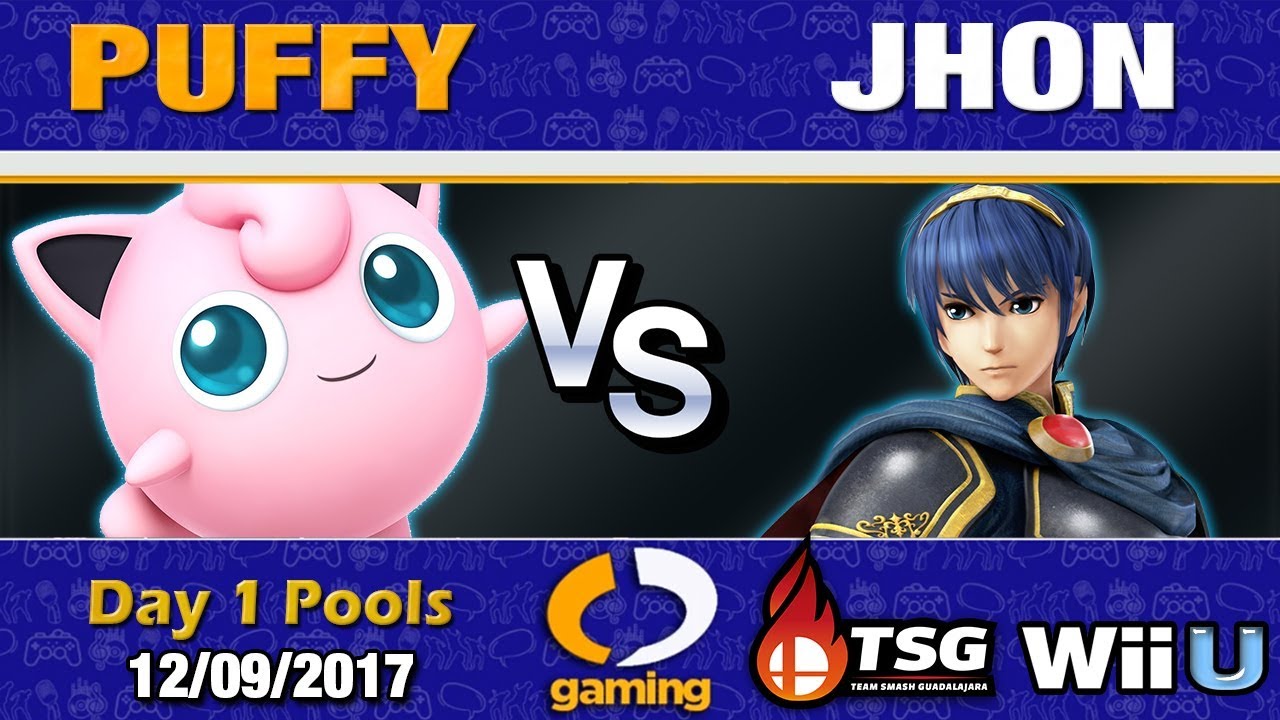 ConComics Guadalajara Dec/17: MASTER PUFFY (Jigglypuff) vs PHZ | JHON (Marth) | Pools - YouTube