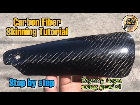 DIY Carbon Fiber Skinning Tutorial | Step by step | Shoutout - YouTube