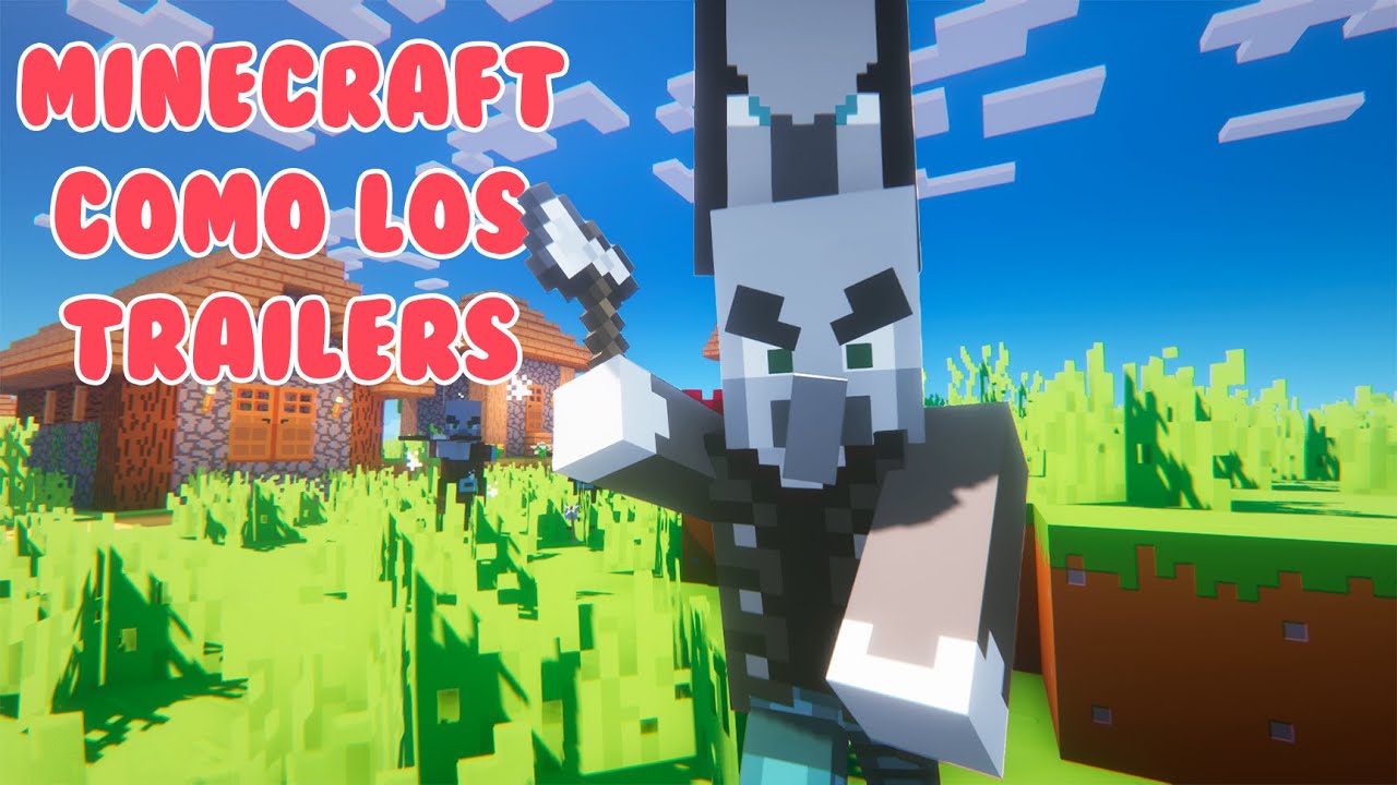 Hice que MINECRAFT se vea como en los TRAILERS de MOJAND - YouTube