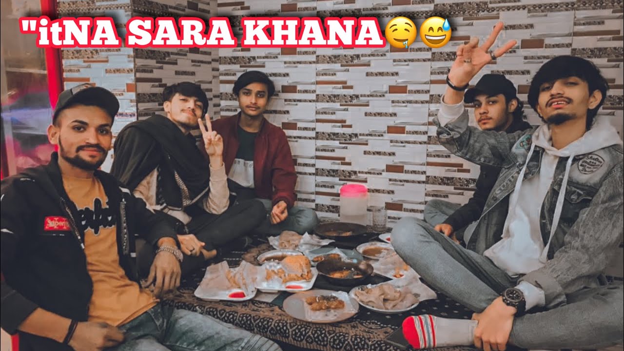 - HASHiM FOod PE KHANA KHAYA itNA SARA KHANA MAZA AGAYA🤤 ️ | MY 08 VLOG ...