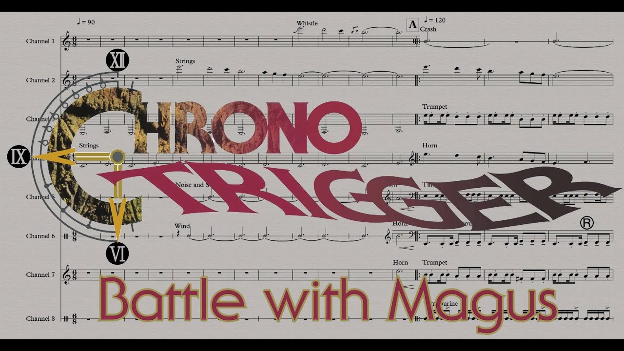 Battle With Magus - Chrono Trigger (SNES, 1995) OST - Boss Battle Music ...