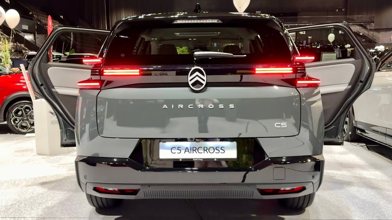 CITROEN C5 AIRCROSS 2026 - PRACTICALITY test, REAR SEATS adjustments ...