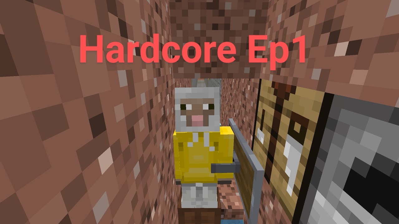 Minecraft Hardcore Ep1 A new start - YouTube