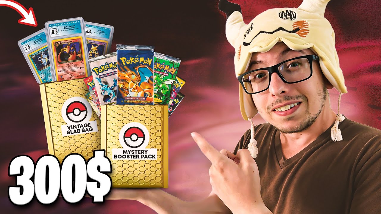 Spent $300 on Pokemon Vintage Slab Bags - YouTube
