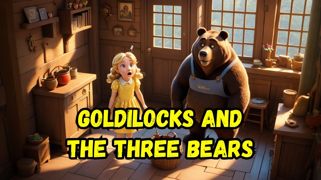 Goldilocks and the Three Bears | Fairytale Story For Kids | English ...