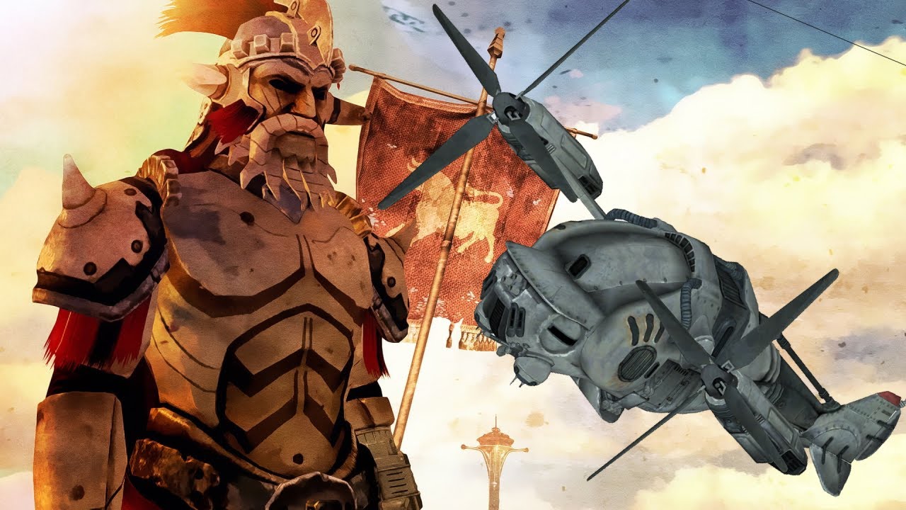 You Can Fight Legate Lanius With a Vertibird in Fallout New Vegas - YouTube
