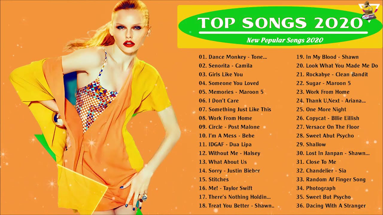 Música Pop En Inglés 2020 - Mejores Canciones En Inglés 20200 - Música ...