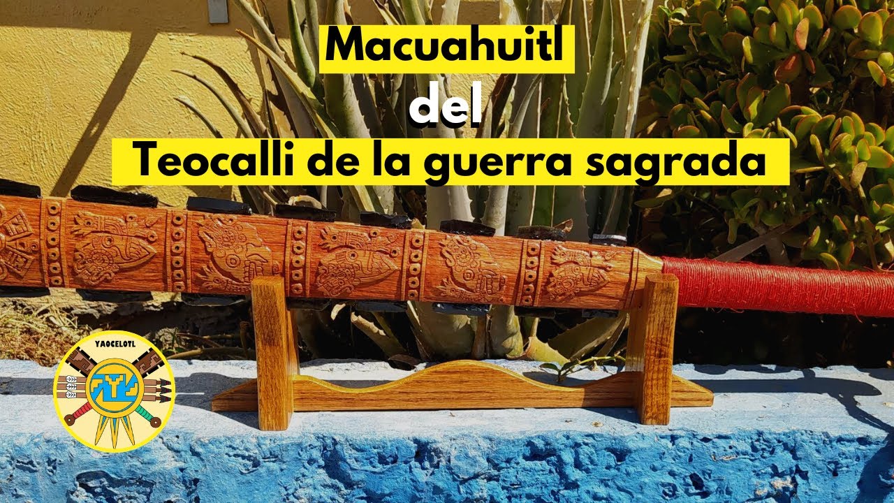 El Macuahuitl del Teocalli de la guerra sagrada - YouTube