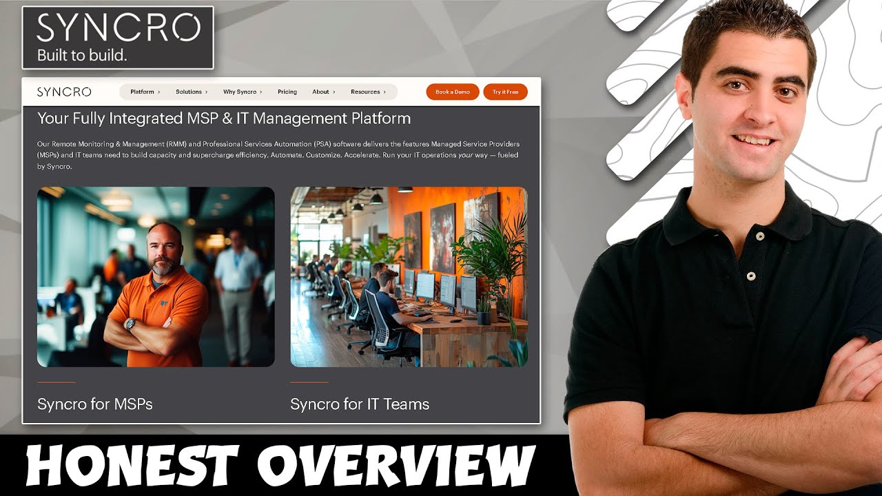 Syncro IT Management Platform Review 2025 (Honest Overview) - YouTube