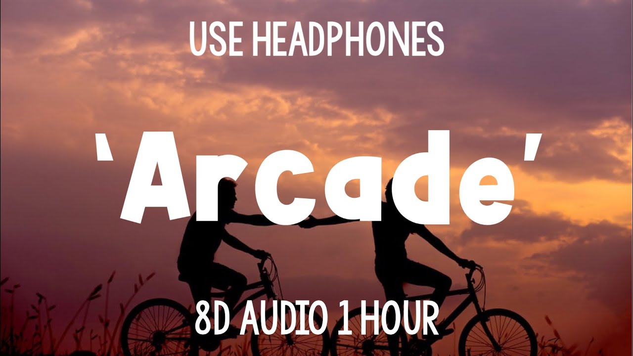 Duncan Laurence - Arcade ft. FLETCHER | 1 Hour (8D Audio) - YouTube