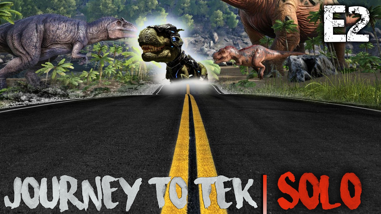 ARK| THE CENTER | JOURNEY TO TEK | E2 | ADDING TO THE REX ARMY! - YouTube