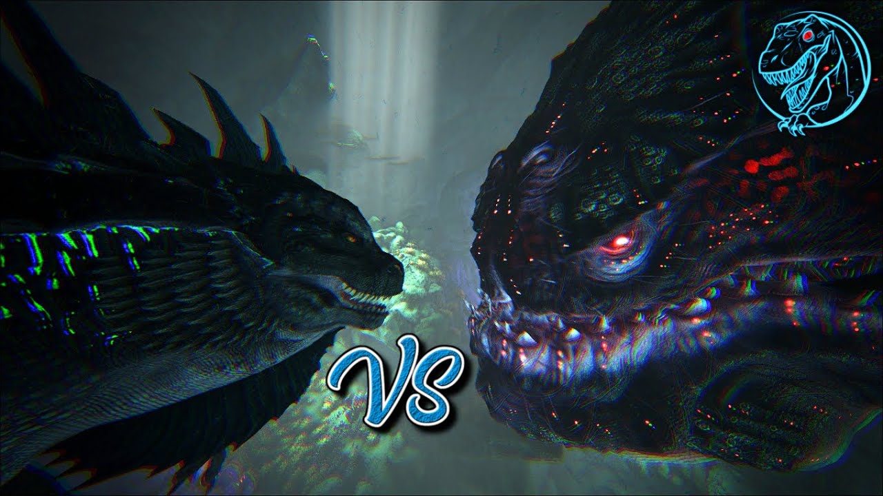 Gojiran vs. Moeder Boss (Alpha) | ARK Kaiju/Boss Battle 🦎 - YouTube