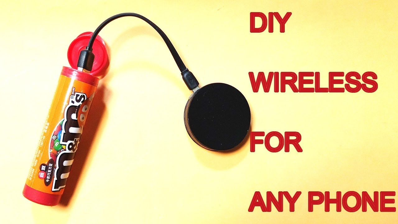 How To Make a mini Wireless Charger For Any Phone Under $3 - YouTube
