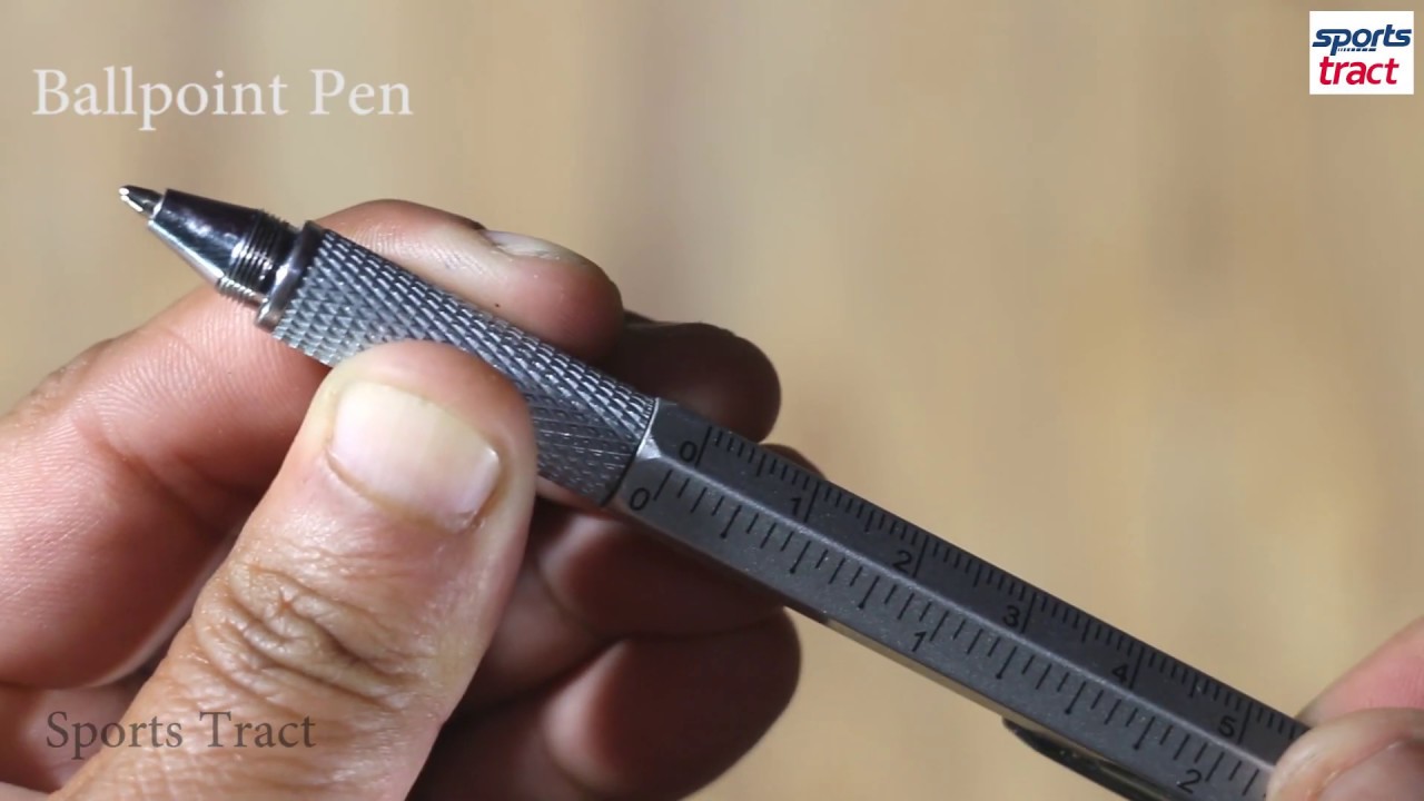 Multifunction pen | 6 in 1 tactical multifunction Pen - YouTube