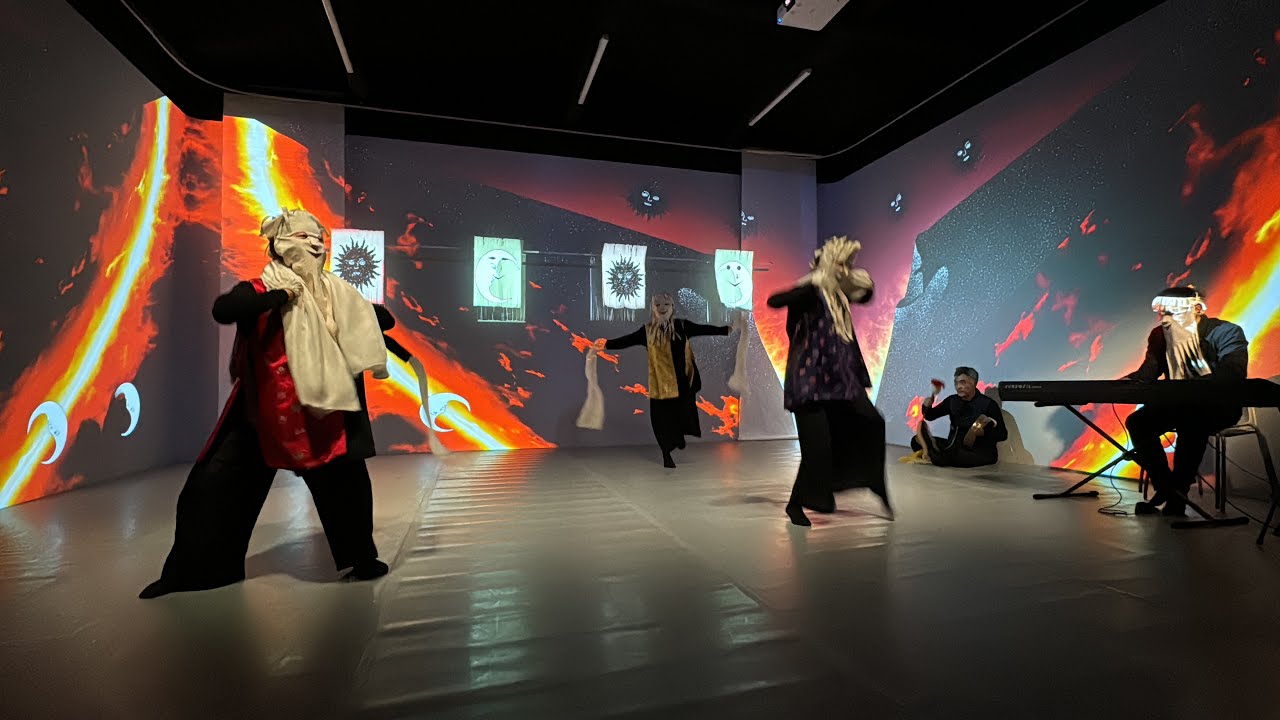 마로X인스피어 Projection performance '태초의 노래 The Song of the Beginning' 제주신화 ...