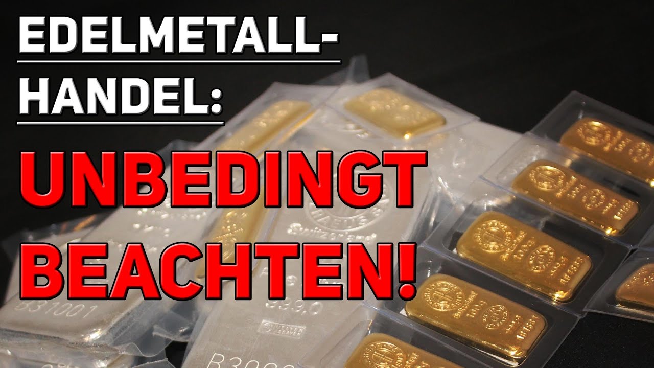 Edelmetalle: DAS musst du wissen! - YouTube