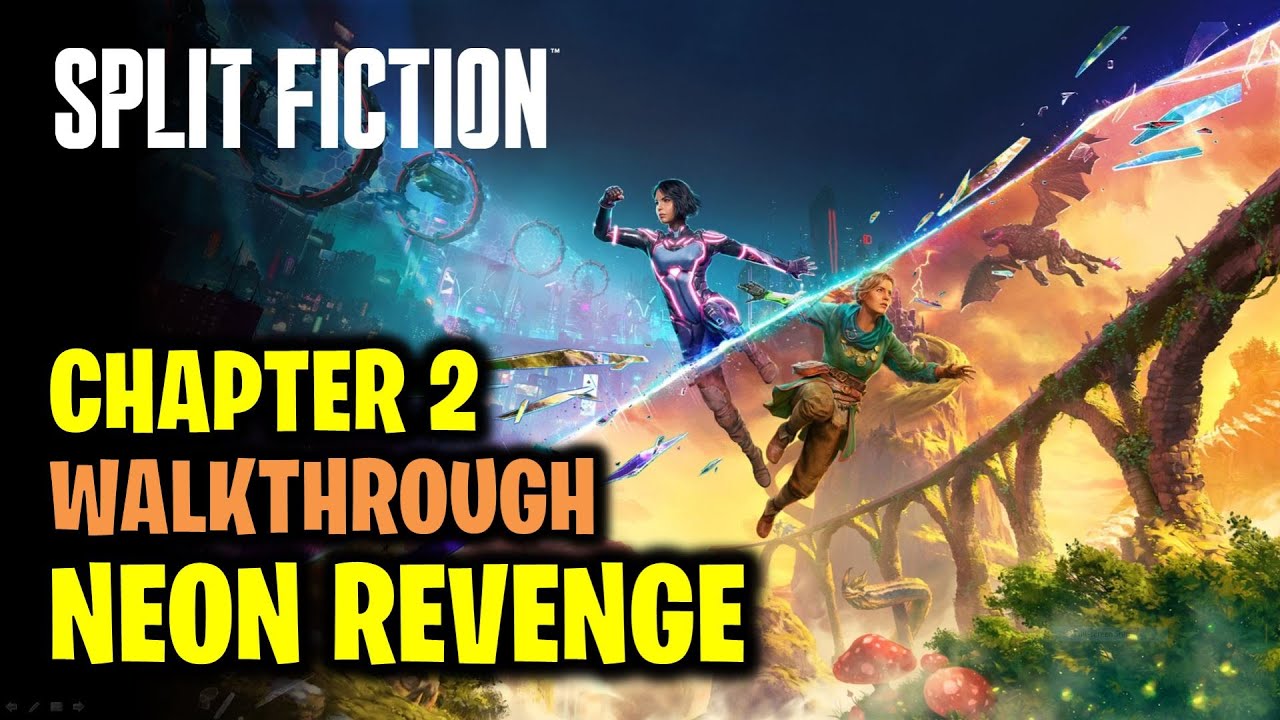 Neon Revenge - Chapter 2 Full Walkthrough | Split Fiction - YouTube