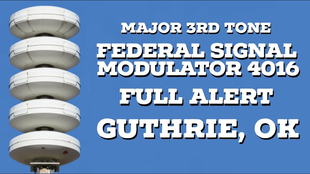 (Major 3rd) FS Modulator 4016 | Full Alert + Ambiance | Guthrie ...