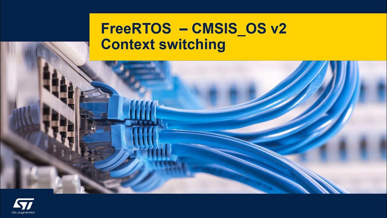 FreeRTOS on STM32 v2 - 11a Context switching - YouTube