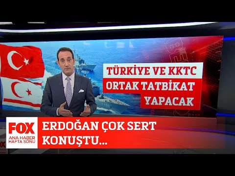Erdoğan çok sert konuştu! 5 Eylül 2020 FOX Ana Haber Hafta Sonu