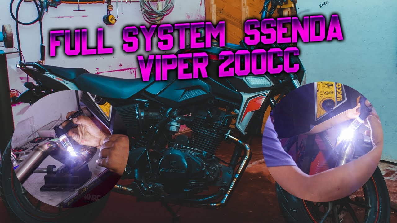 FULL SYSTEM ssenda viper 200 - YouTube
