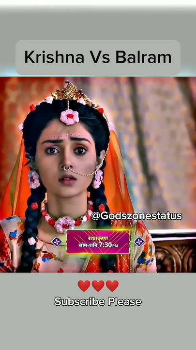 Krishna Vs Balram || Jay Shree Krishna || जय श्री कृष्णा || Radhe Radhe ...
