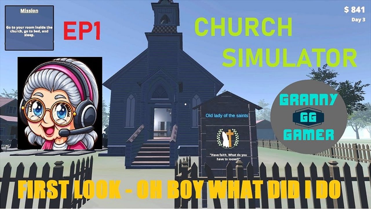 CHURCH SIMULATOR EP1 - YouTube