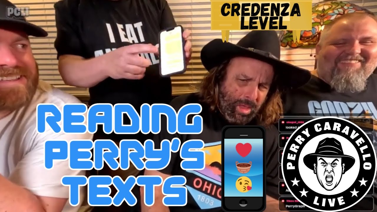 Bonus - Reading Perry's Texts 6.1.24 - Perry Caravello Live (PCL) - YouTube