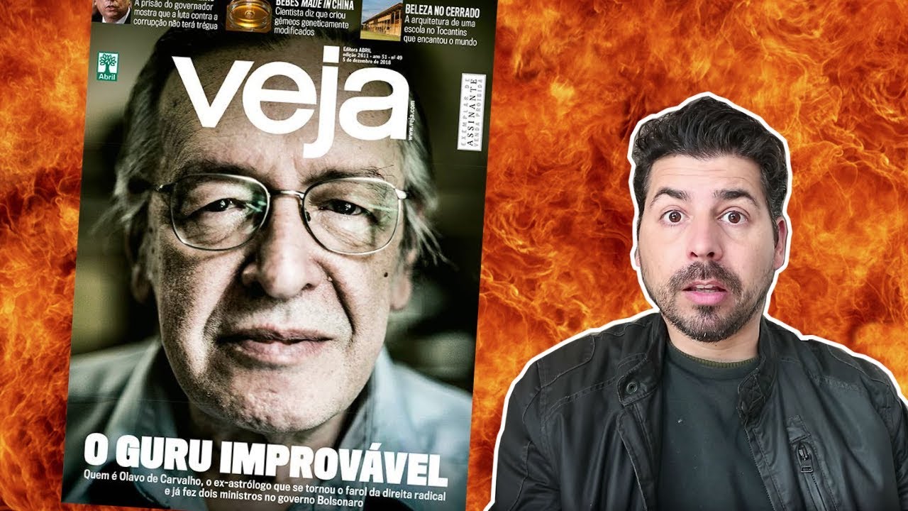 OLAVO DE CARVALHO NA CAPA DA VEJA │ HENRY BUGALHO - YouTube