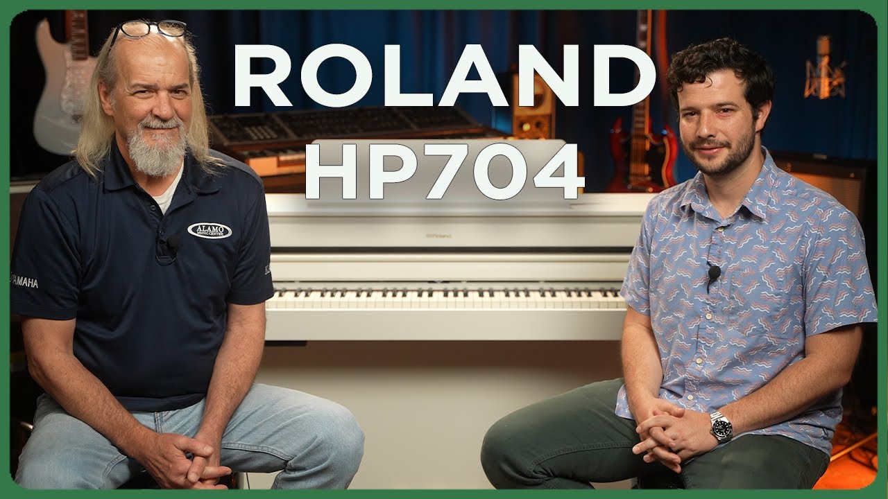 Roland HP704 Review and Demo | Authentic Piano Feel and Massive Sound ...
